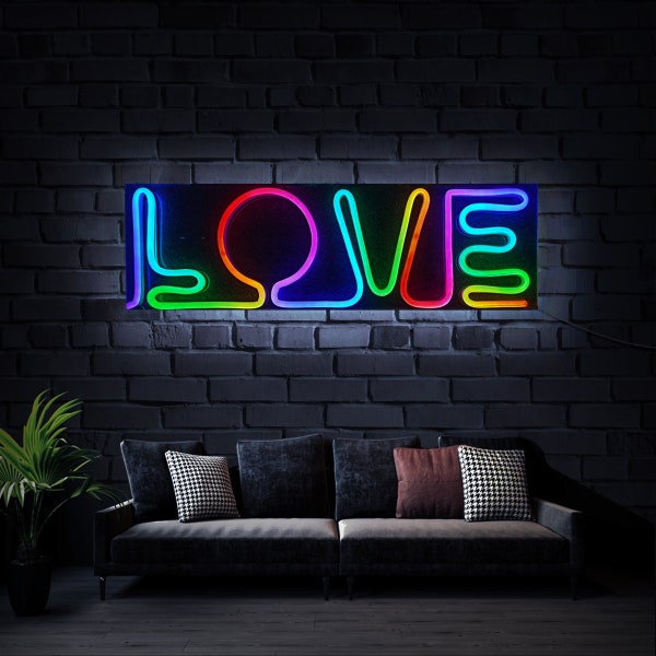 Rgb Wedding Led Sign - Etsy