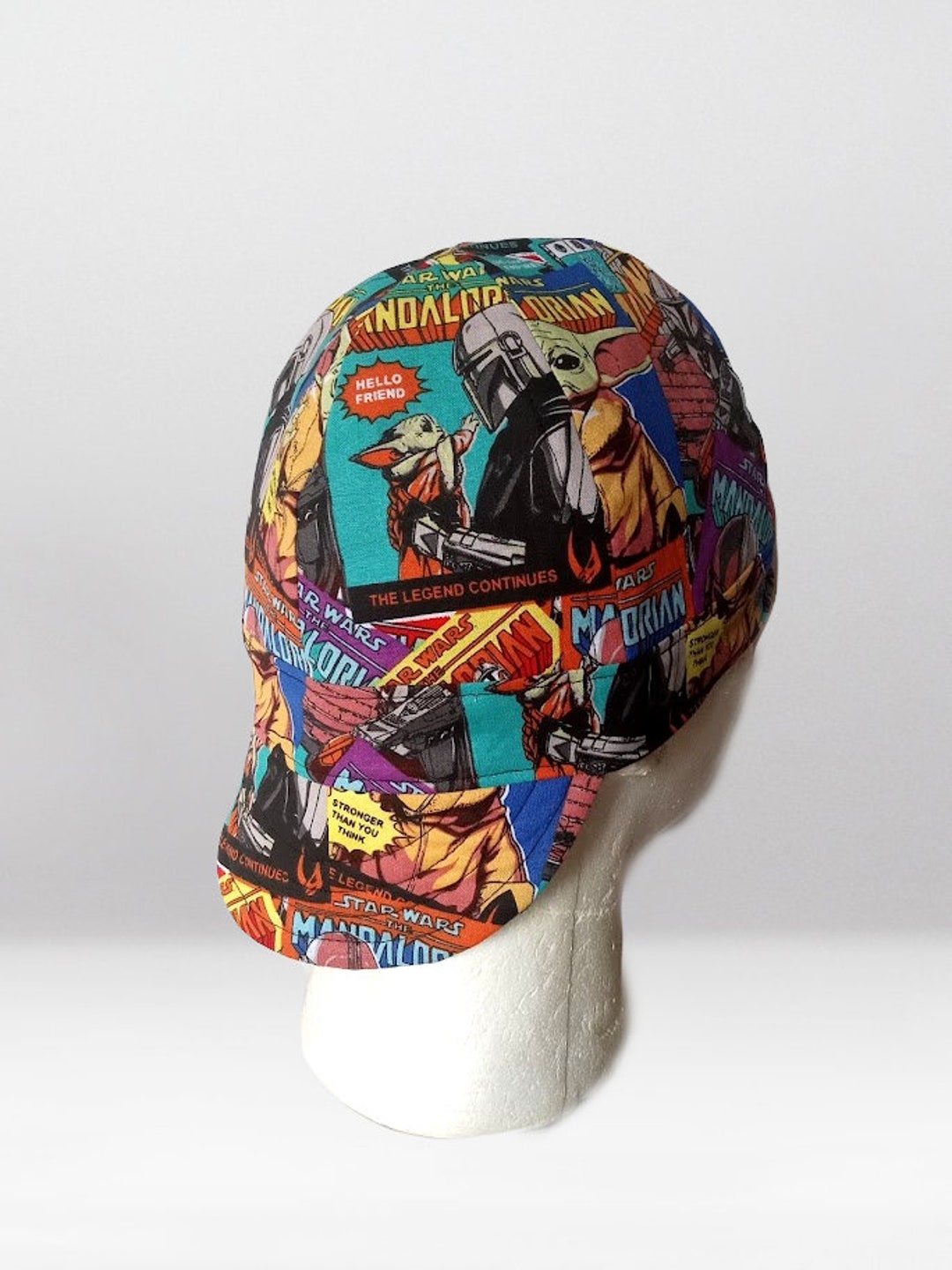 Star Wars Mandalorian Comics Reversible Welding Cap - Etsy