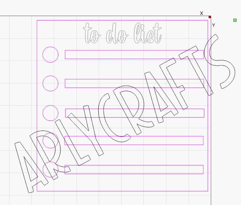 Sticky Note Stencil SVG *digital File* , NOT a Physical Product - Etsy
