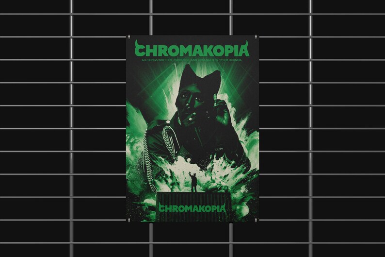 Tyler The Creator Chromakopia Tour / Edición especial / Póster musical ...