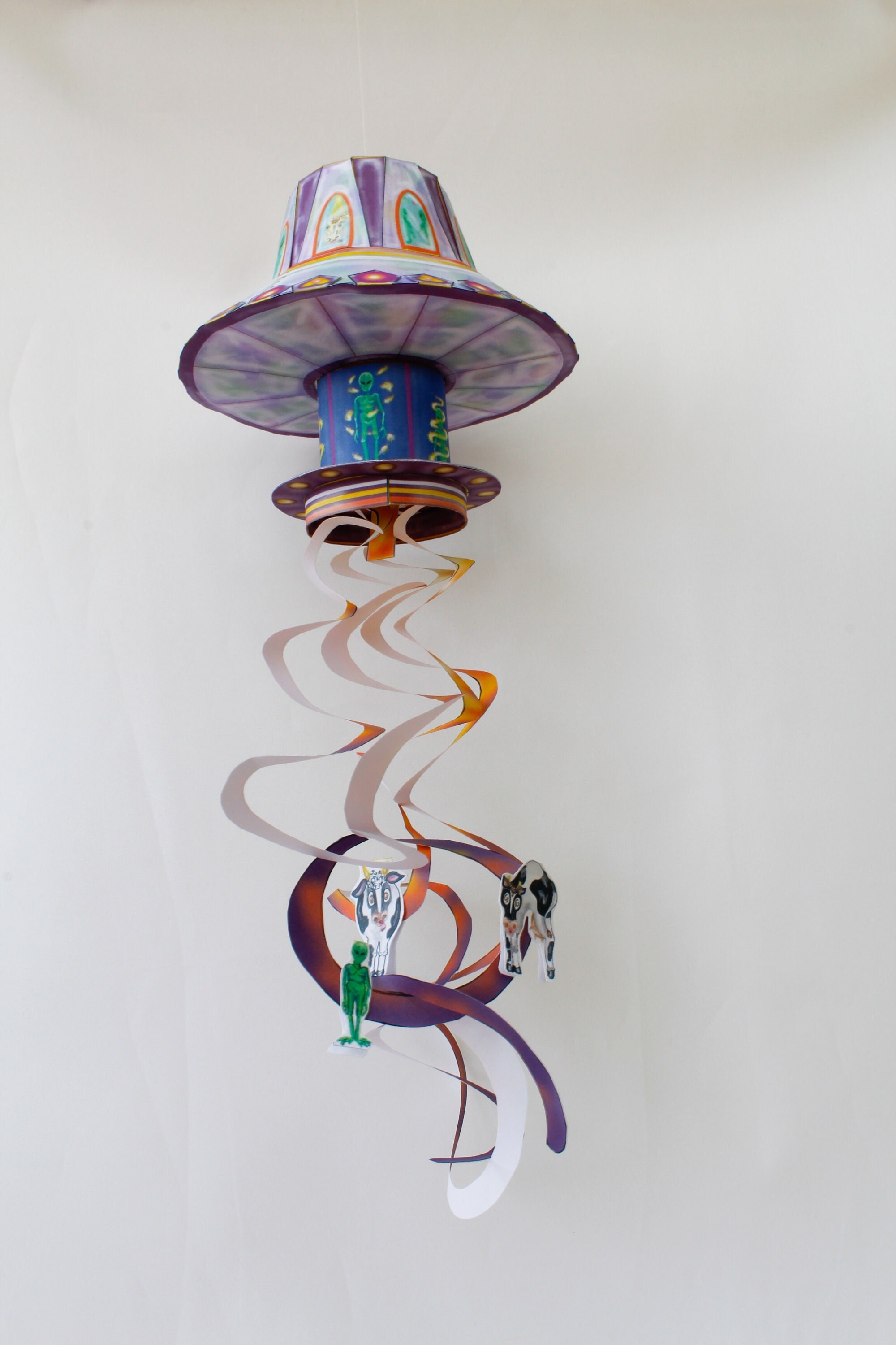 Alien UFO Digital Download Kit, Build Your Own Alien Sci Fi Spaceship ...