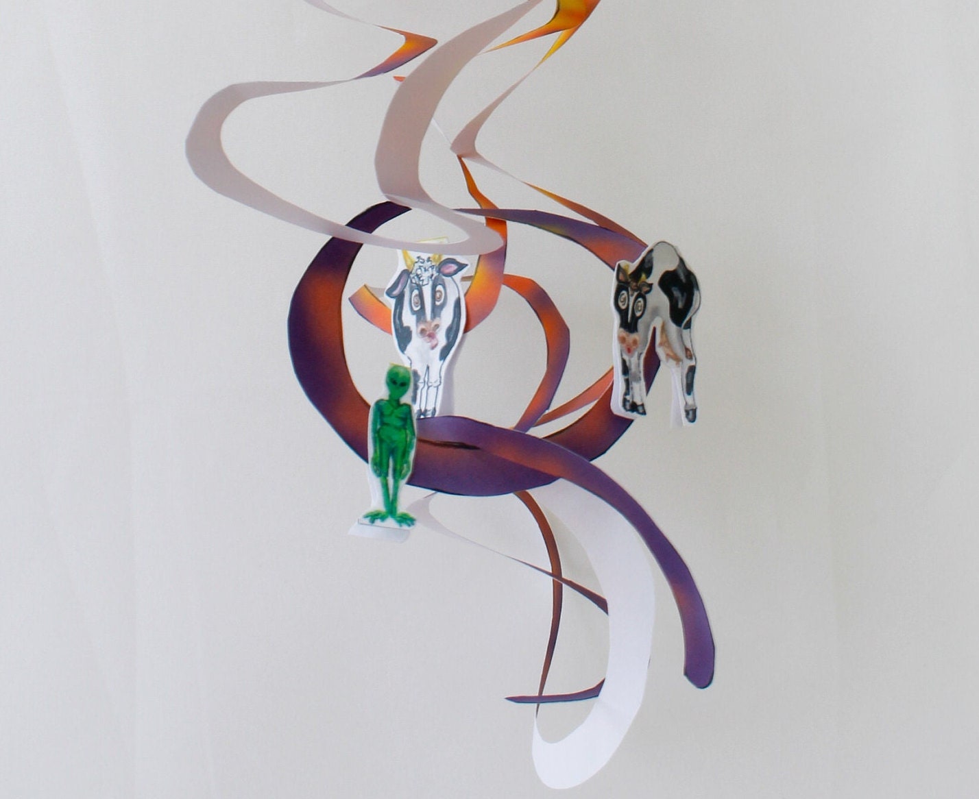 Alien UFO Digital Download Kit, Build Your Own Alien Sci Fi Spaceship ...