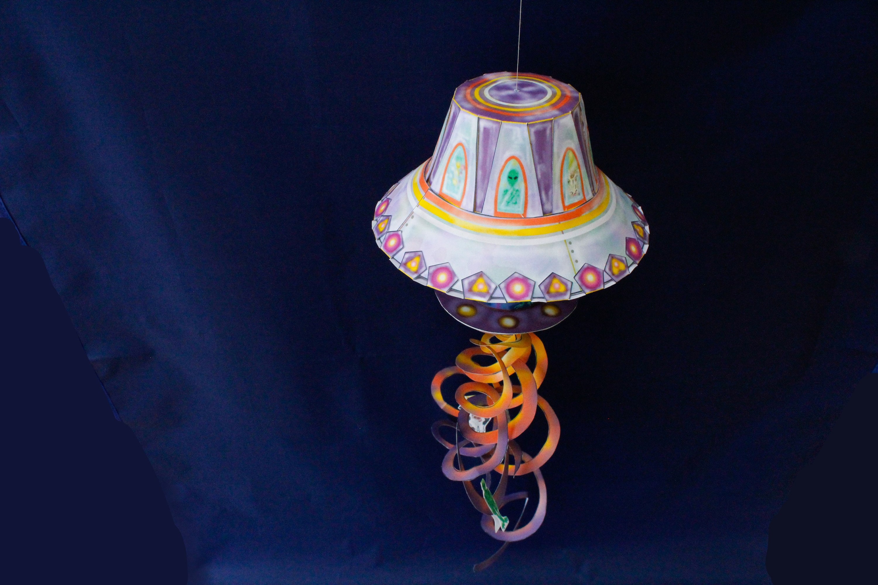 Alien UFO Digital Download Kit, Build Your Own Alien Sci Fi Spaceship ...