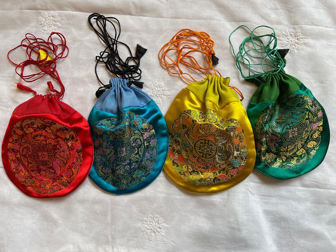 Silk Tibetan Bags - Etsy
