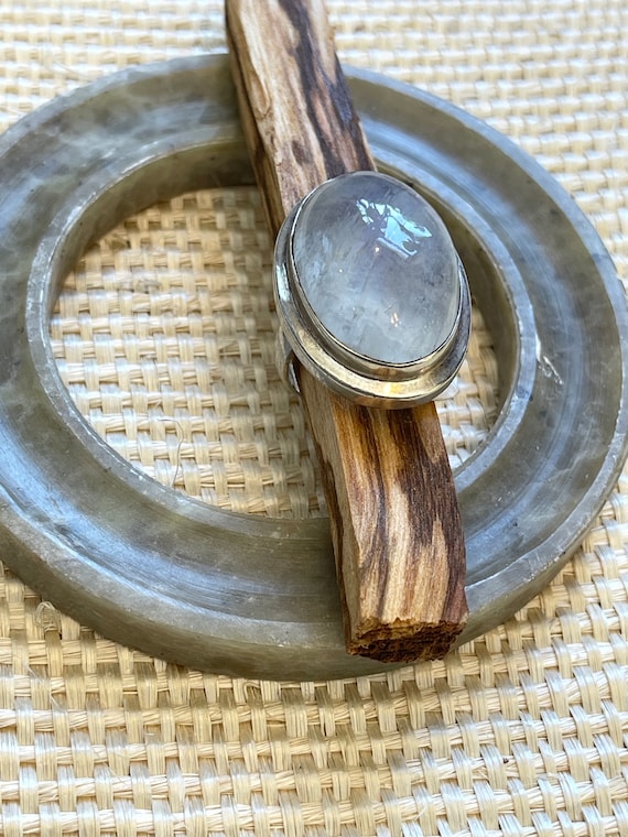 Moonstone & sterling silver - Gem