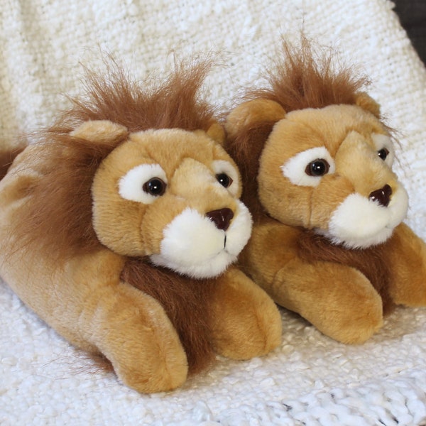 Animal Slippers - Etsy