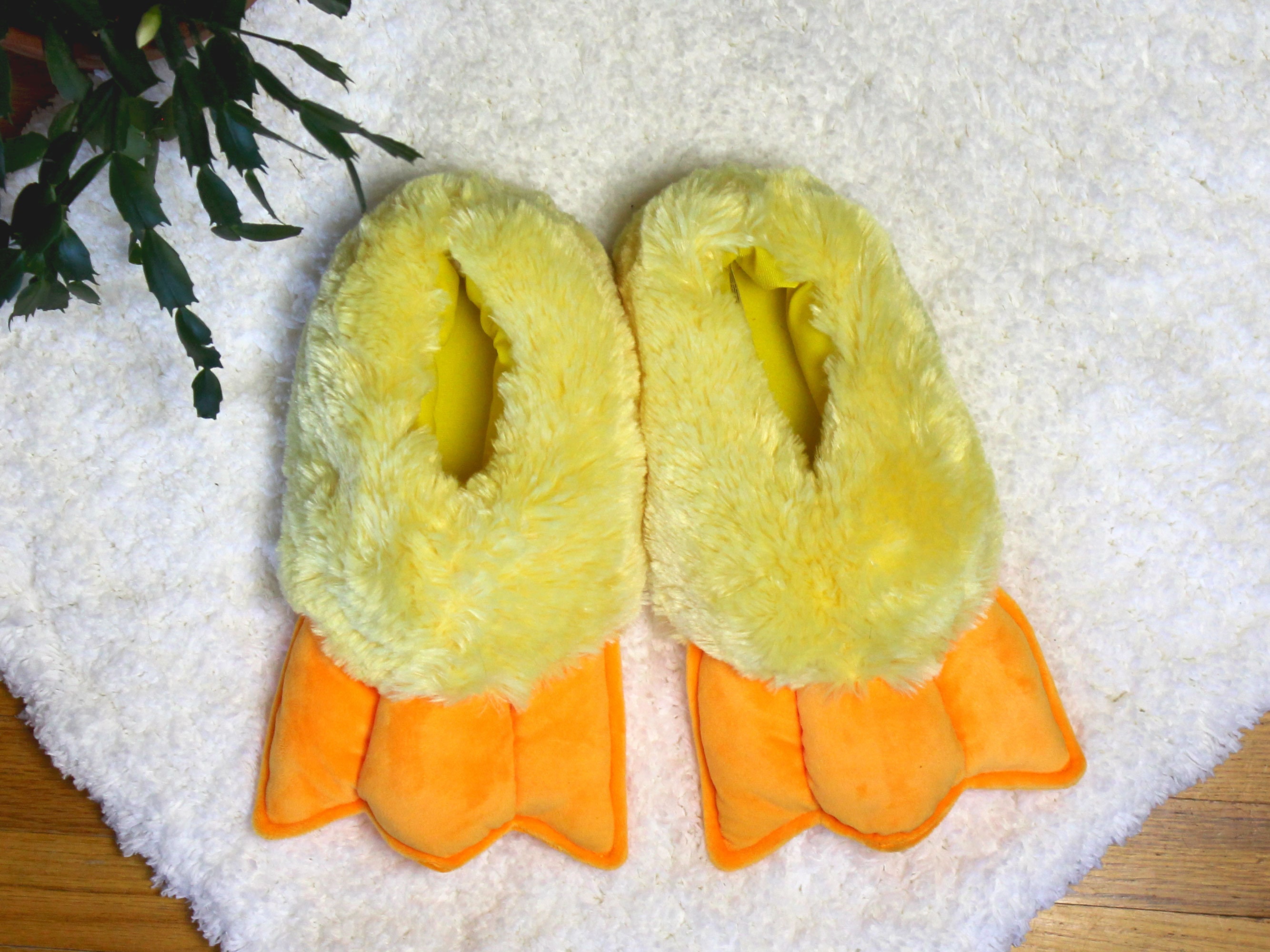 Duck Feet Slippers Plush Bird Foot Slippers One Size Fits | Etsy
