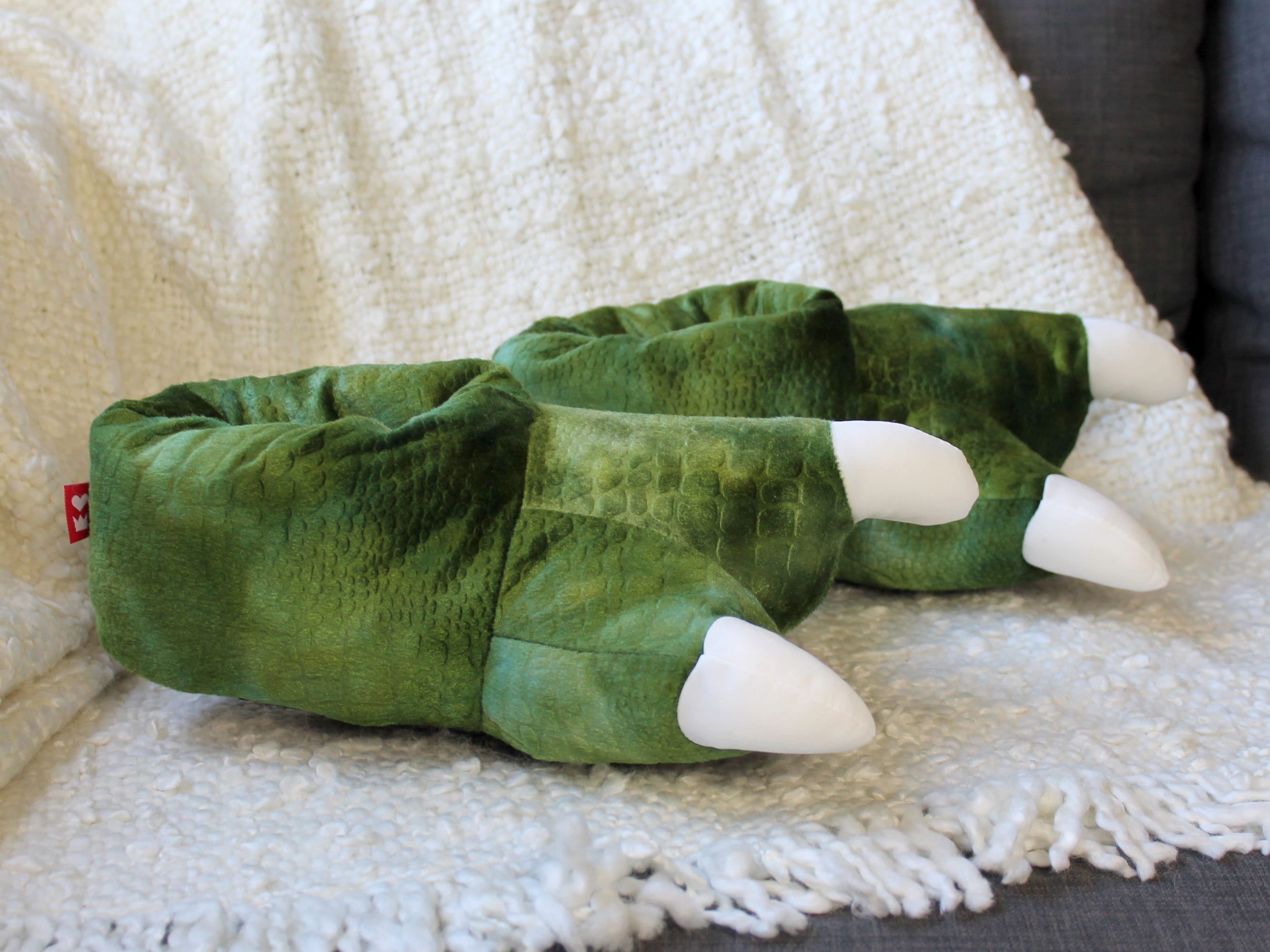 Dinosaur Feet Slippers with Sound Dino Feet House Slippers | Etsy