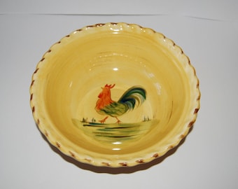 Rooster Serving Bowl - Etsy