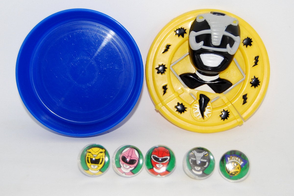 Rare Vintage 1990's Mighty Morphin Power Rangers Snack Pack Container ...