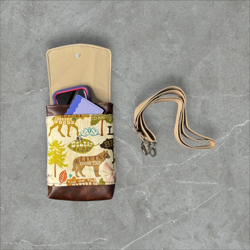 Woodland Crossbody Bag, Crossbody Bags for Women, Phone Bag, Minimalist ...