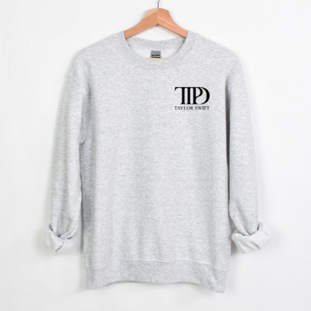Taylor Swift Embroidered the Tortured Poets Department Crewneck ...