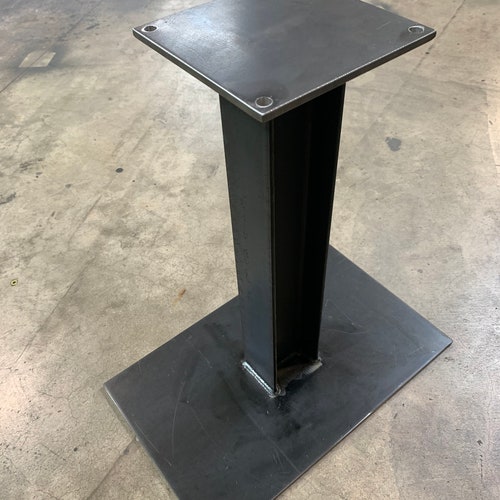 Industrial Steel I Beam Bar Base Kitchen Island Heavy Metal - Etsy