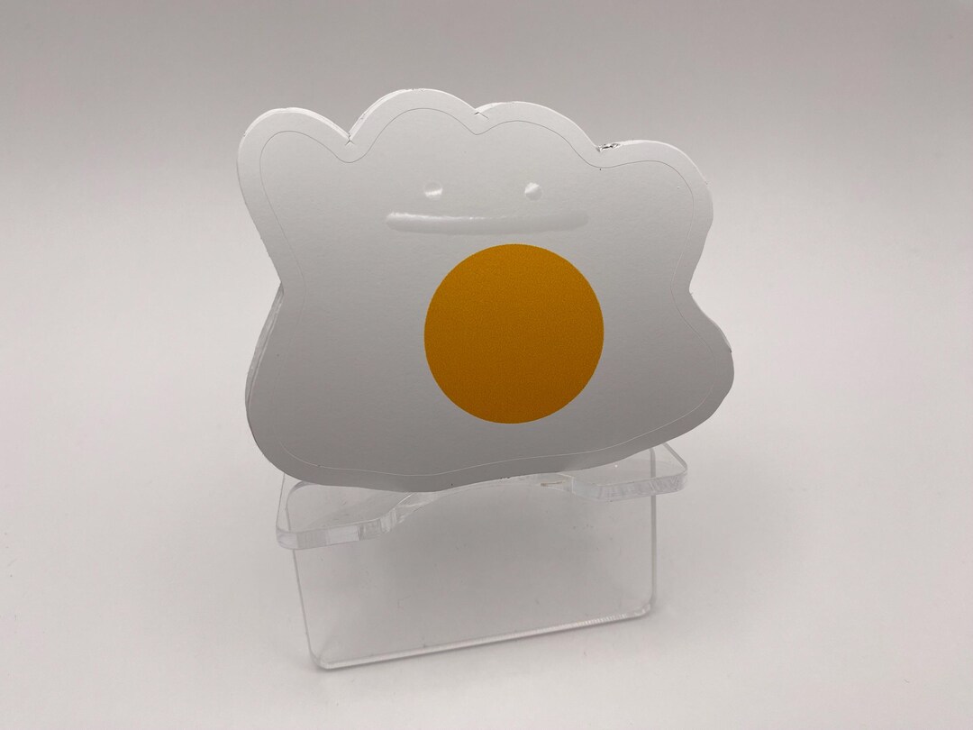 Egg Ditto Vinyl Sticker Pokémon - Etsy