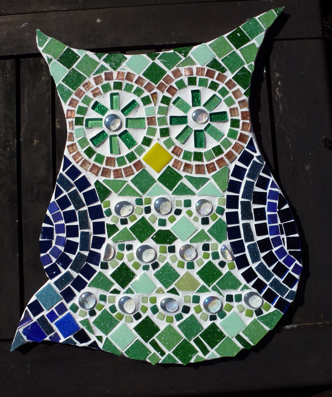 Owl Fred Mosaic - Etsy