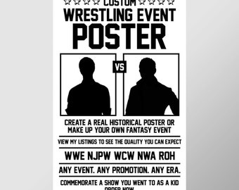 Nwo Wrestling Poster - Etsy