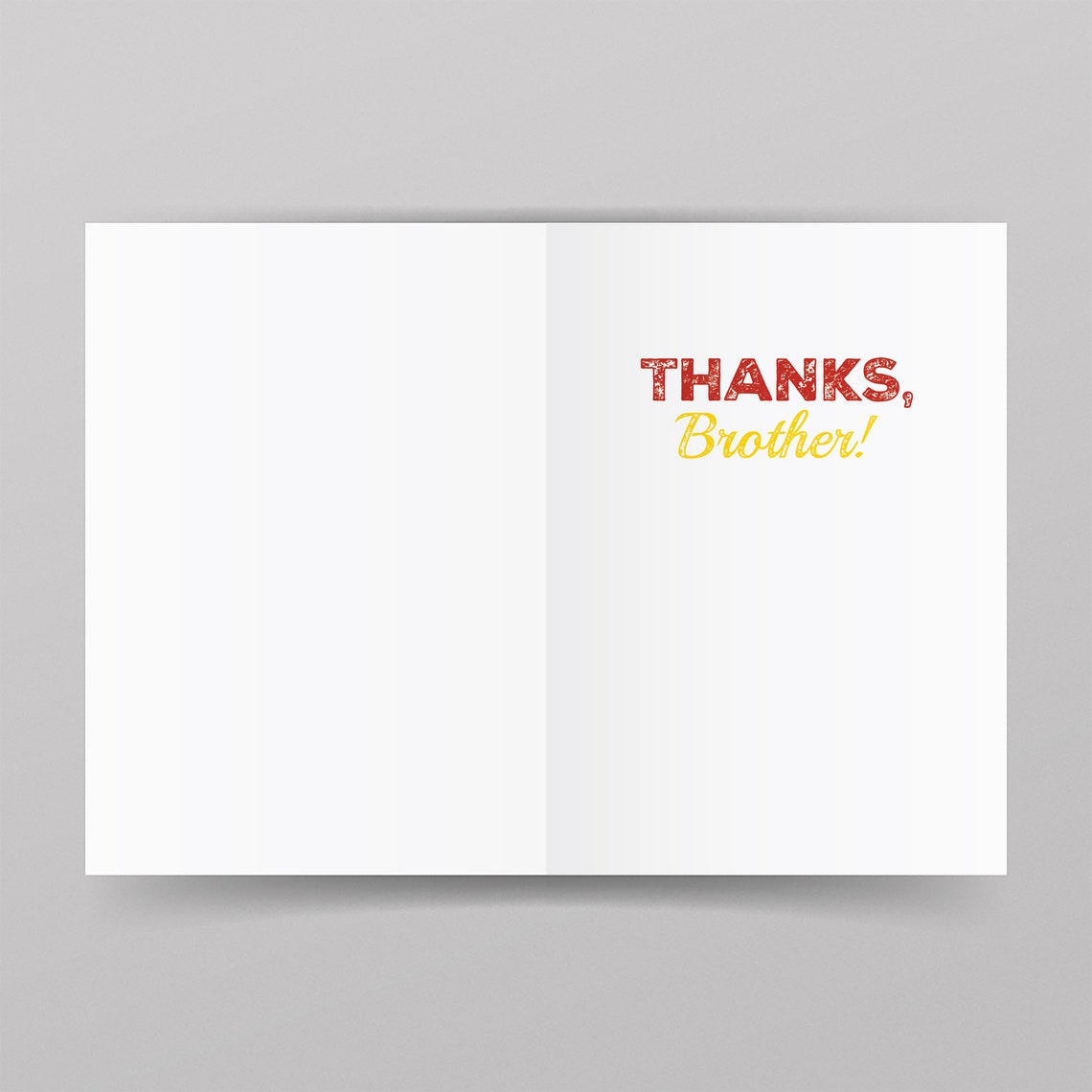 Hulk Hogan Thank You Card With Envelope - Etsy
