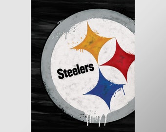 Denver Broncos Graffiti Print Perfect for Mancave | Etsy