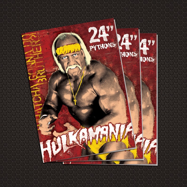 Hulk Hogan Thank You Card With Envelope | Etsy