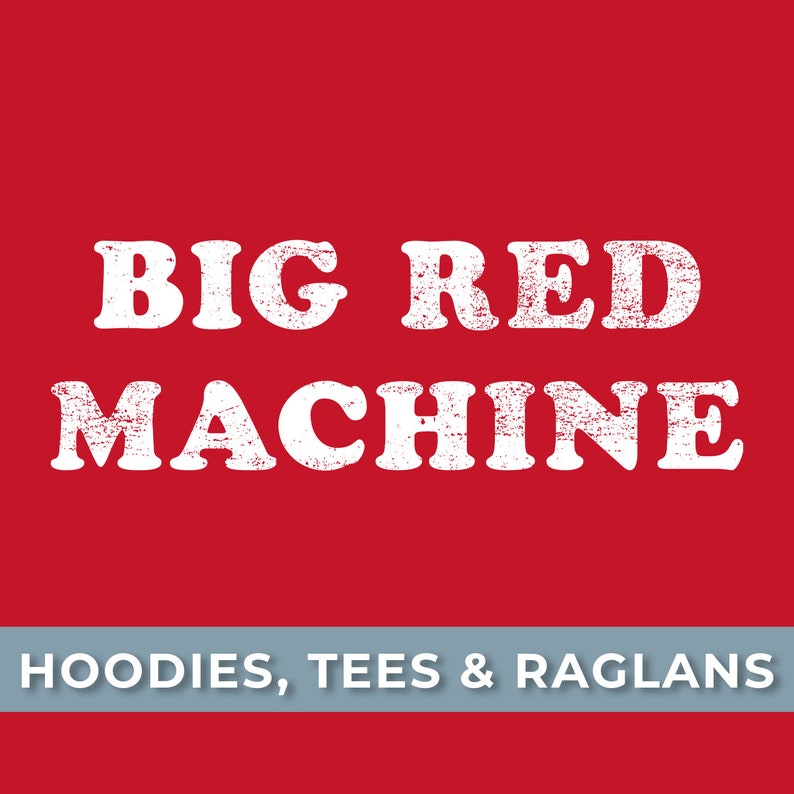 Big Red Machine Shirt Cincinnati Reds - Etsy