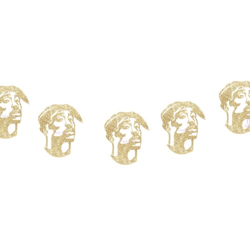 Tupac Silhouette Banner Tupac 2pac Biggie Smalls Tupac - Etsy