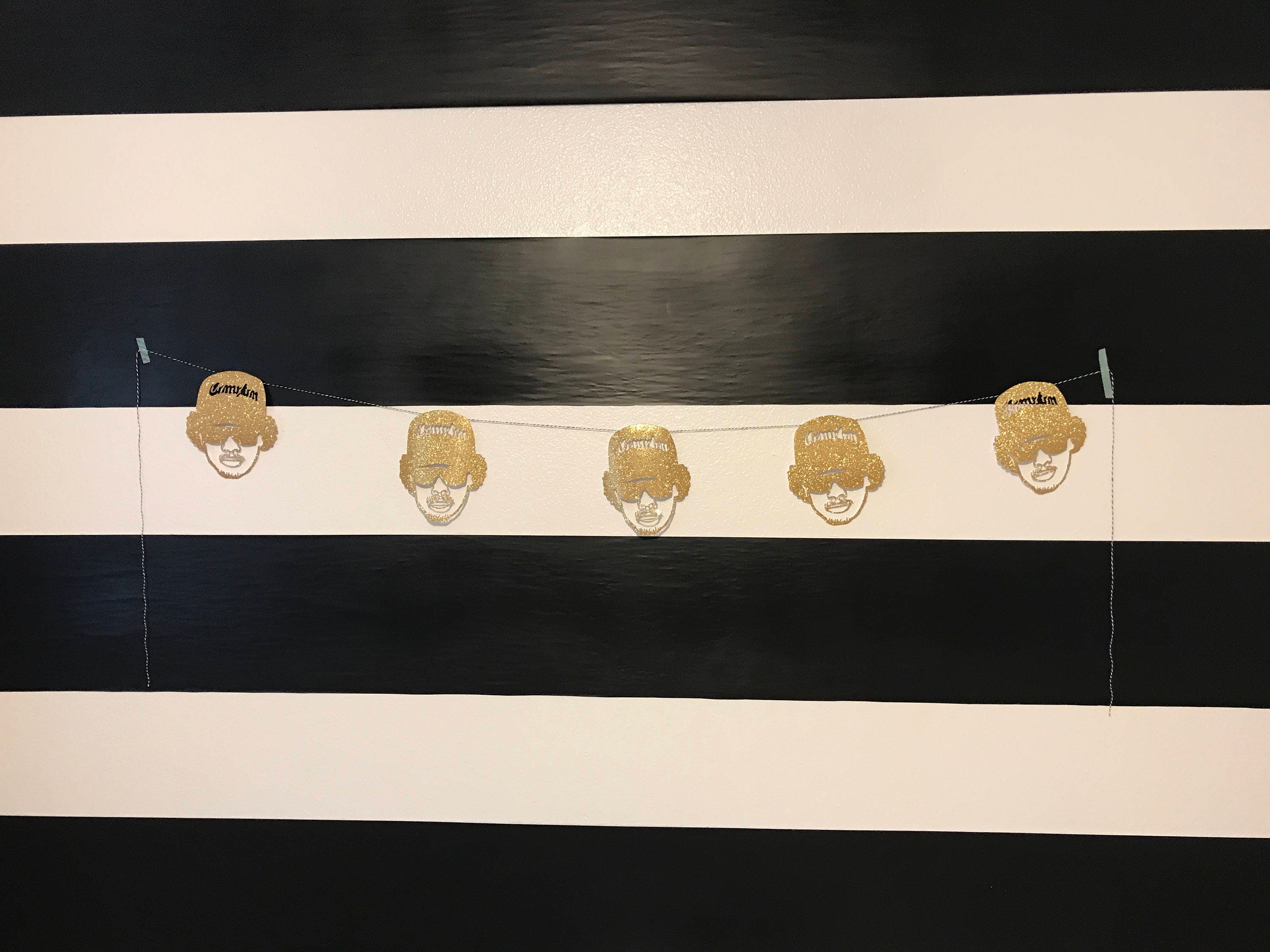 Eazy-e Silhouette Banner Eazy E Straight Outta Compton - Etsy Canada