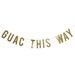 Guac This Way Banner Guacamole Fiesta Aerosmith Guac - Etsy