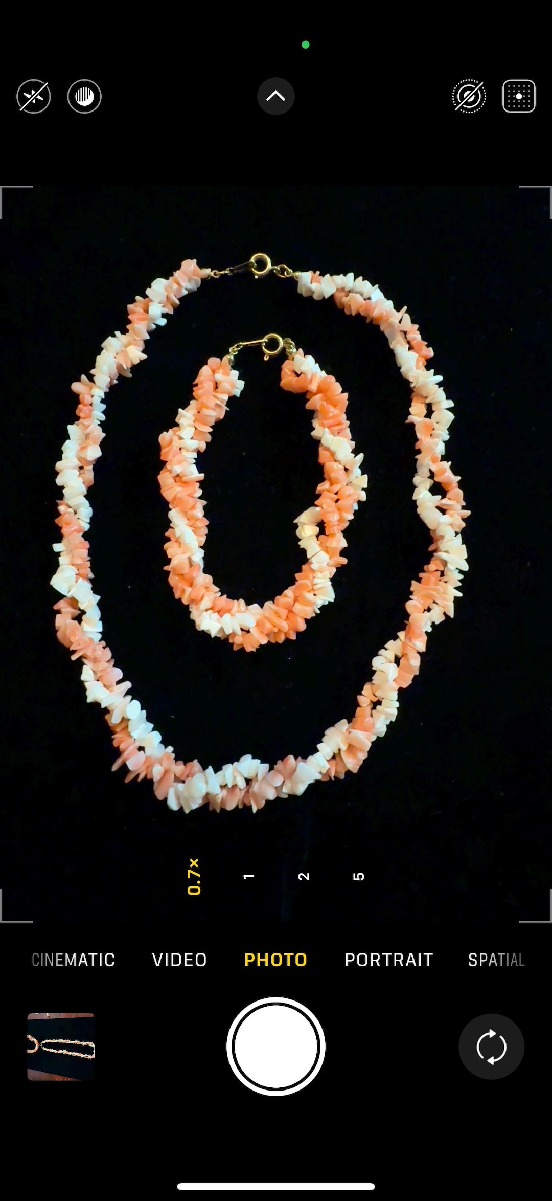 Vintage Avon 1987 Coral Necklace and Bracelet Set - Etsy