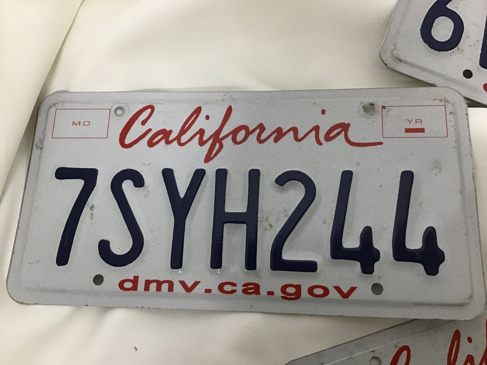 Lot of 3 California Calif CA DMV CA Gov Vintage License Plates - Etsy