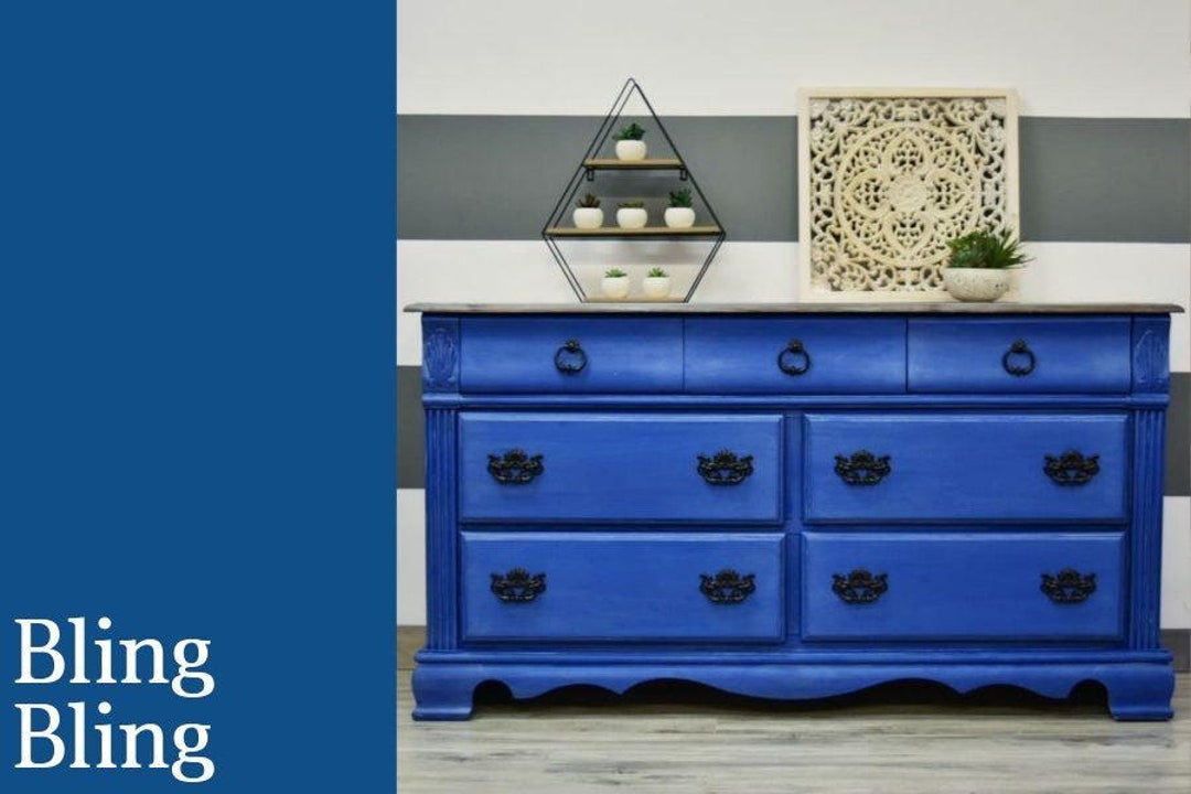 Country Chic Paint - Bling Bling. Patriotic Blue! - Etsy