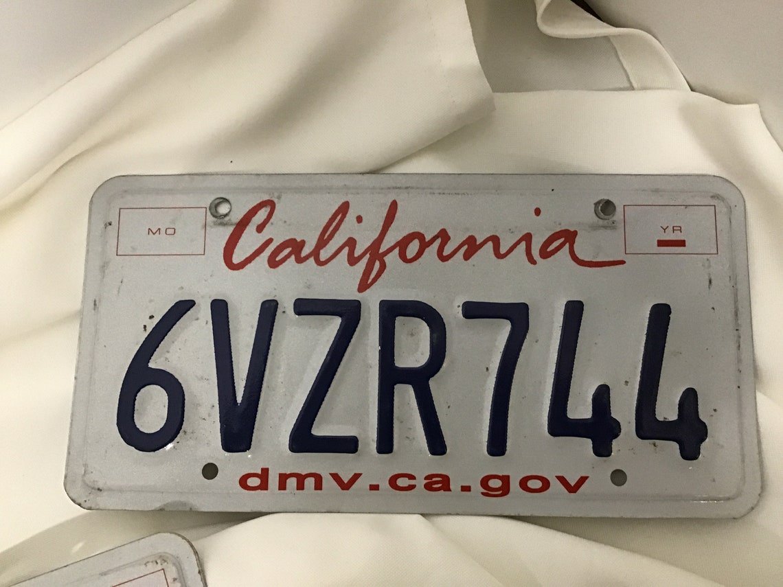 Lot of 3 California Calif CA DMV CA Gov Vintage License Plates - Etsy