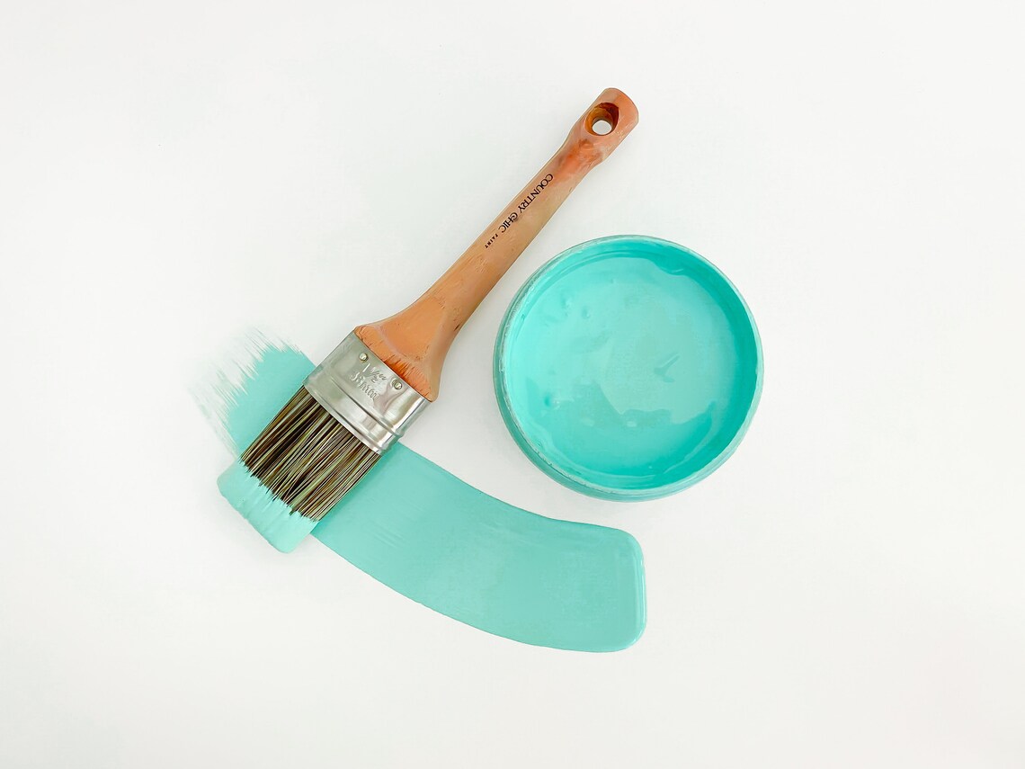 Country Chic All in One Décor Paint DIY - Tropical Cocktail Teal ...