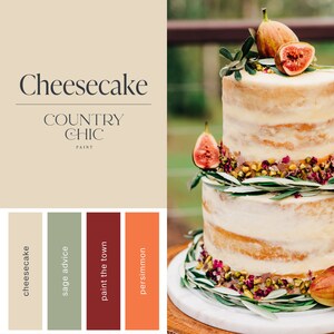 Country Chic Paint Cheesecake - Etsy