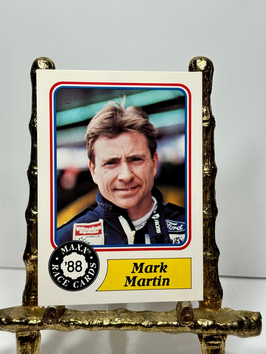 Nascar Driver Mark Martin MAXX Race Cards 1988 Card No.48 - Etsy