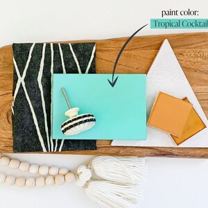 Country Chic All in One Décor Paint DIY - Tropical Cocktail Teal ...