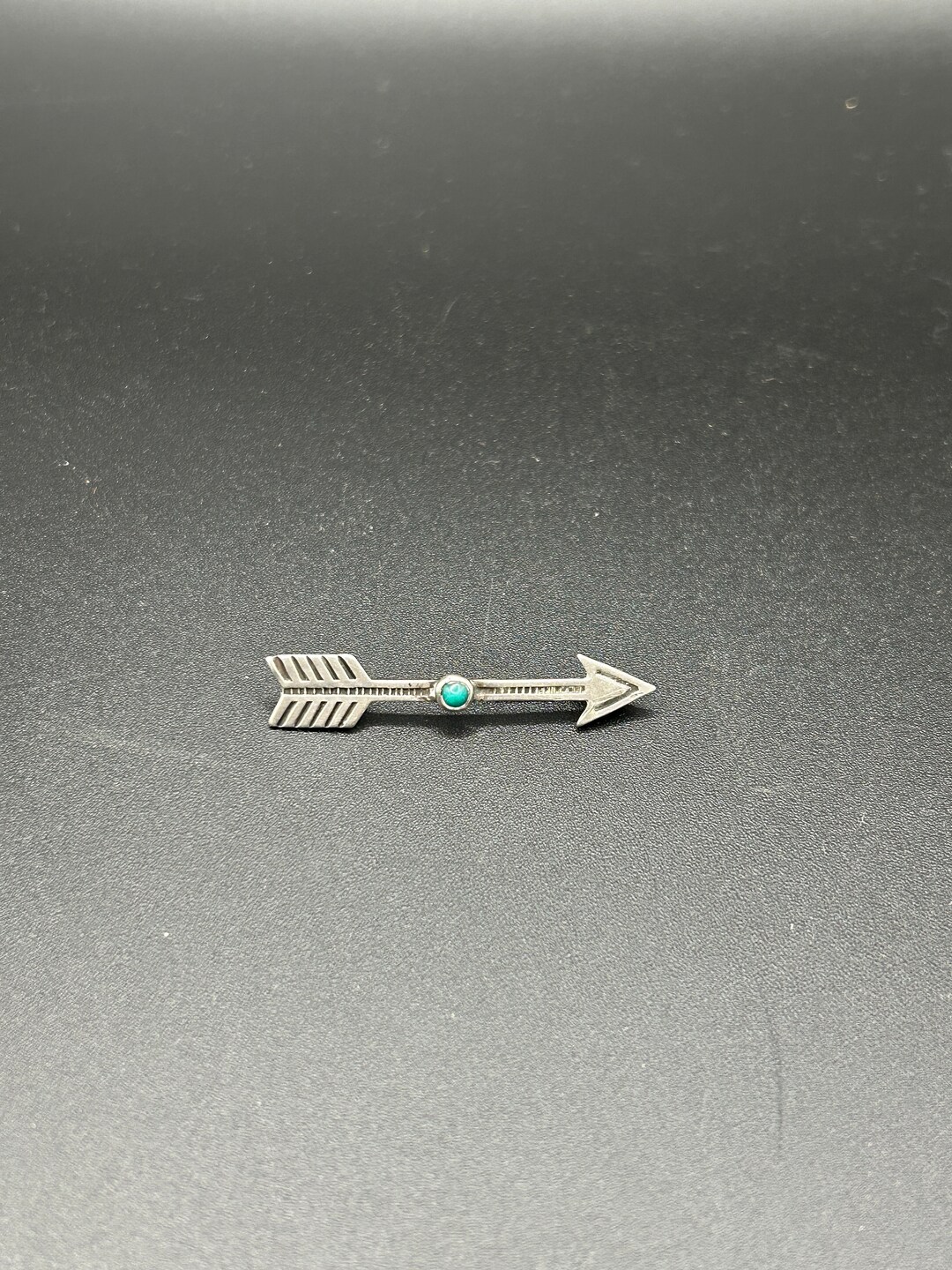 Vintage Navaho Sterling Native American Turquoise Pin - Etsy