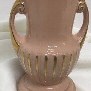 Vintage Mid Century Pink Chadwick China Vase - Etsy