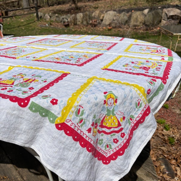 Dutch Tablecloth - Etsy