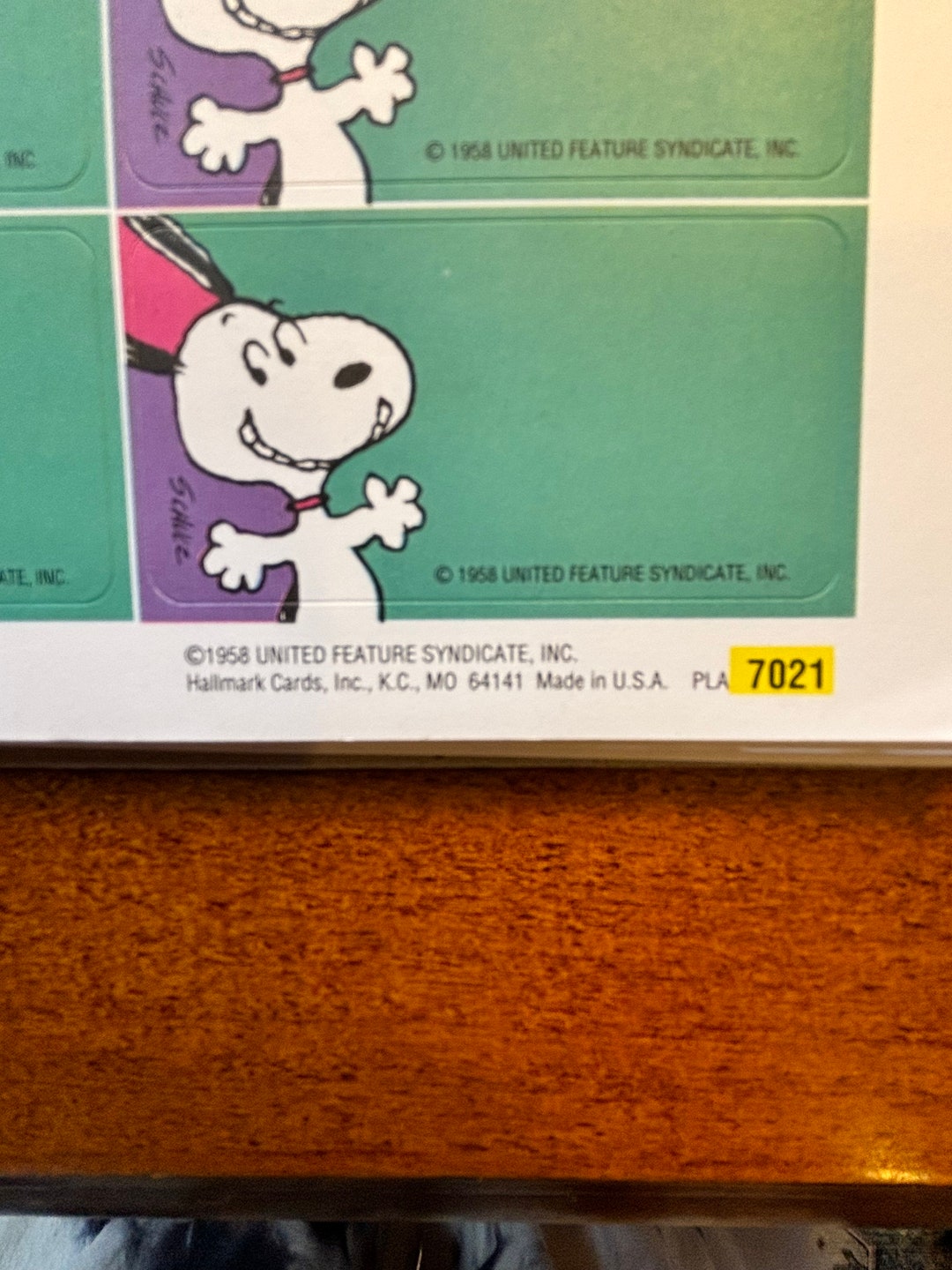 Snoopy Labels - Etsy