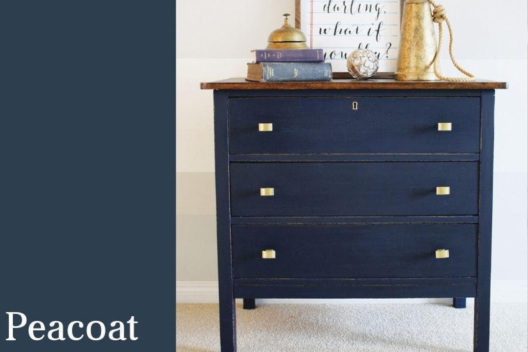 Country Chic All in One Décor Paint DIY Peacoat Deep Blue - Etsy