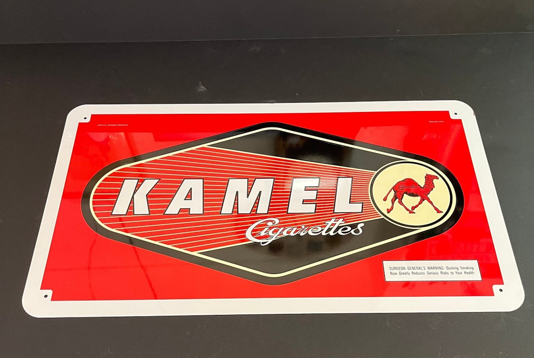 Vintage 1998 Kamel Red R.J. Reynolds - Etsy