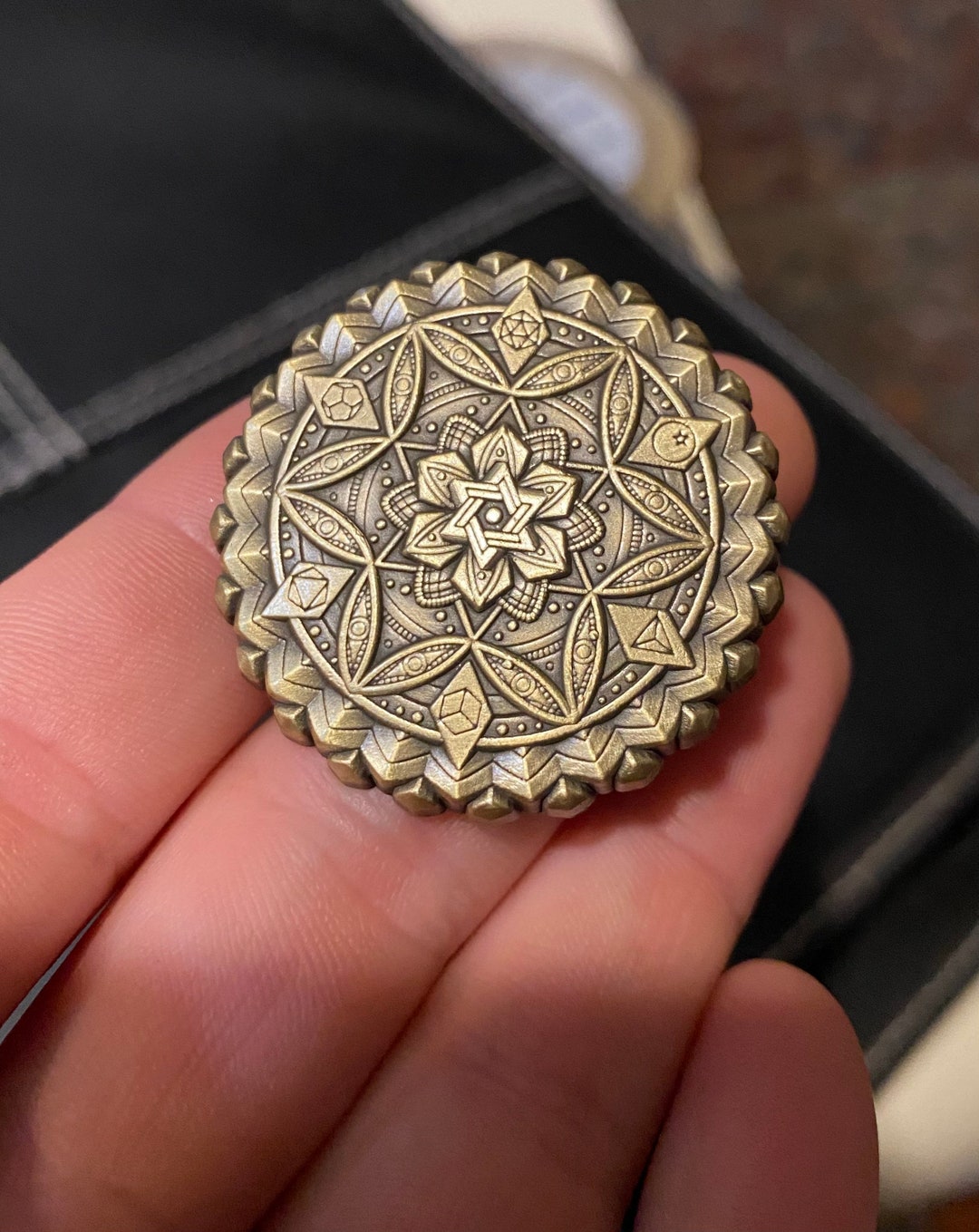 Botanical Omniscience Sacred Geometry Lapel Pin | Platonic Solids ...