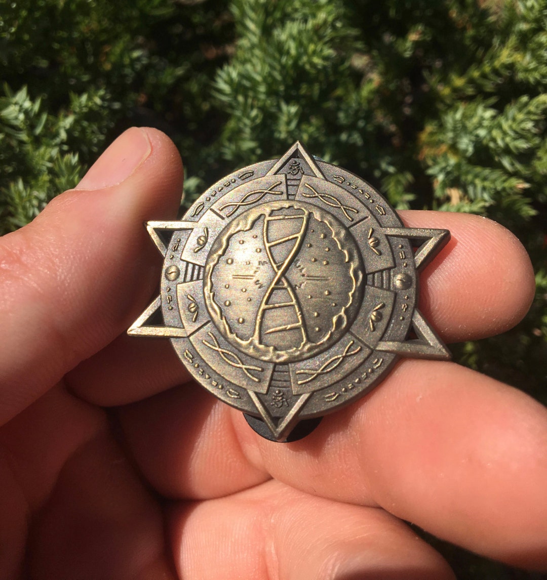 DNA Double Helix Sacred Geometry Inspired Hat Pin - Etsy