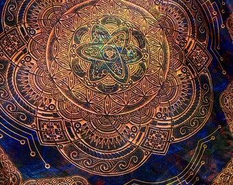 Sacred Geometry Wall Art | Etsy