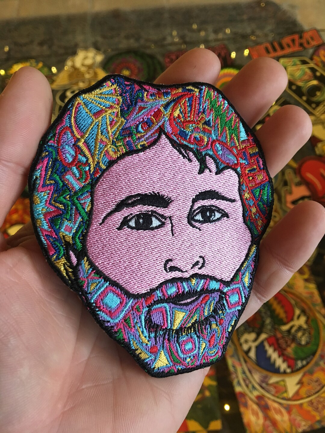 Brent Mydland Dead Patch | Original Artwork by Melanie Bodnar | Furthur ...