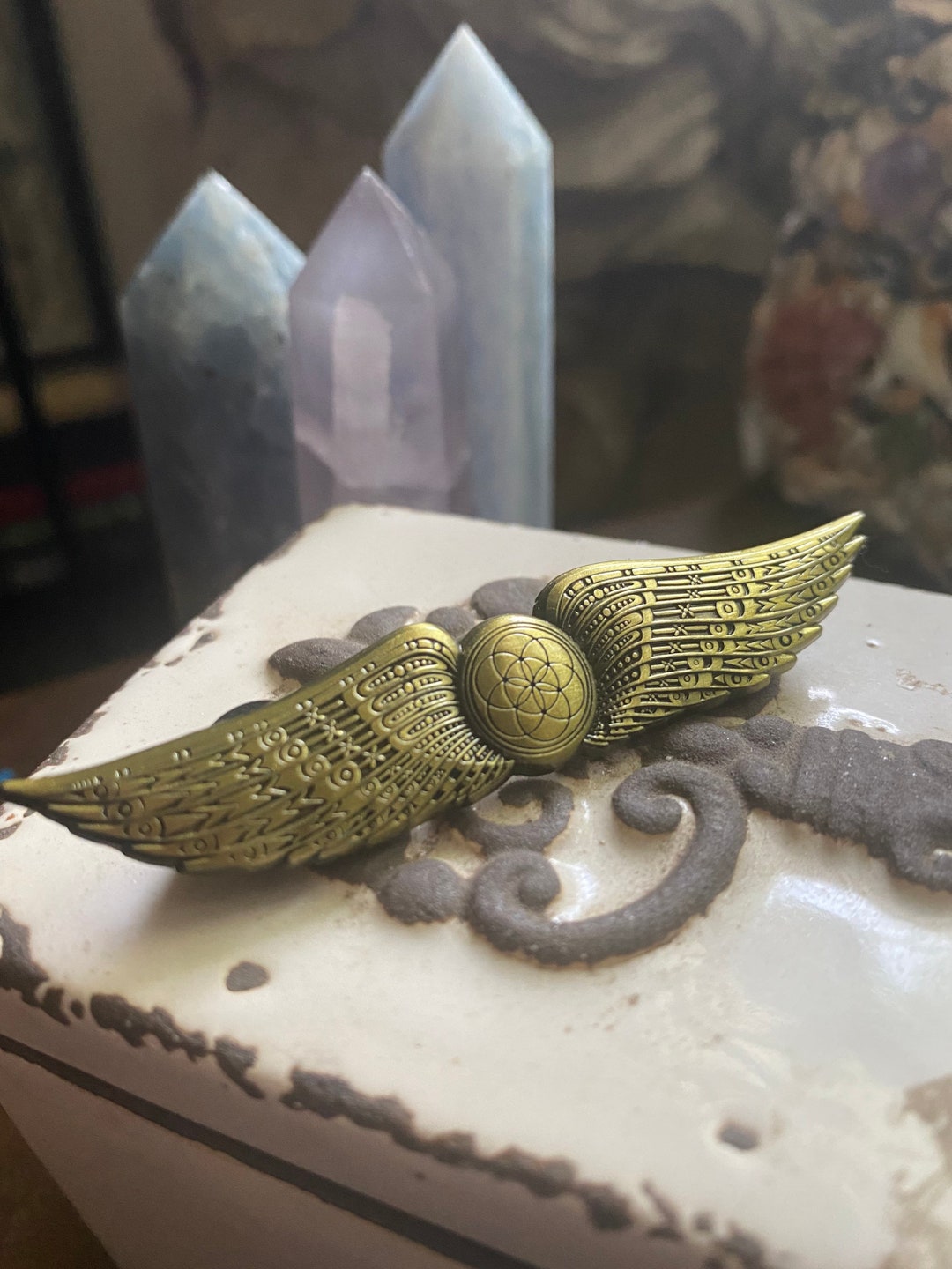 Seed of Life Pilot Wings, Sacred Geometry Apparel and Accessories by ...