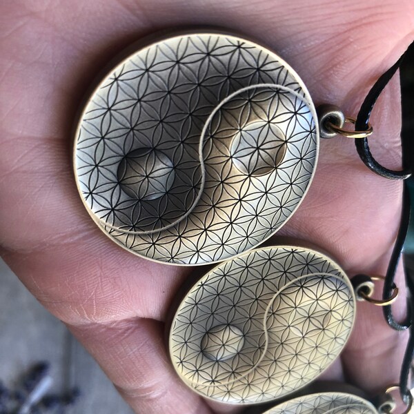 Ying Yang Pendant - Etsy