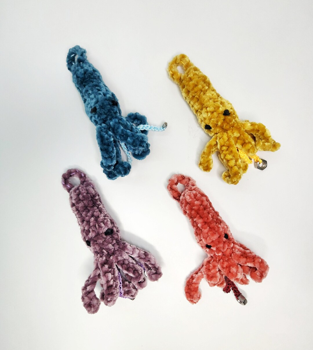 Ultimate Squid Fidget, Crochet Squid Stress Toy, Anxiety Toy, Fidget ...