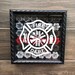 Thin Red Line Shadow Box - Firefighting Decor - Fire Dept - Etsy
