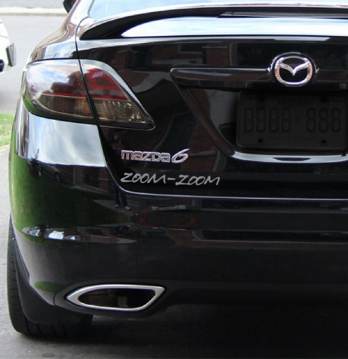 2 X Zoom Zoom Sticker Car Decal Mazda Mazdaspeed 3 6 Protege - Etsy Canada